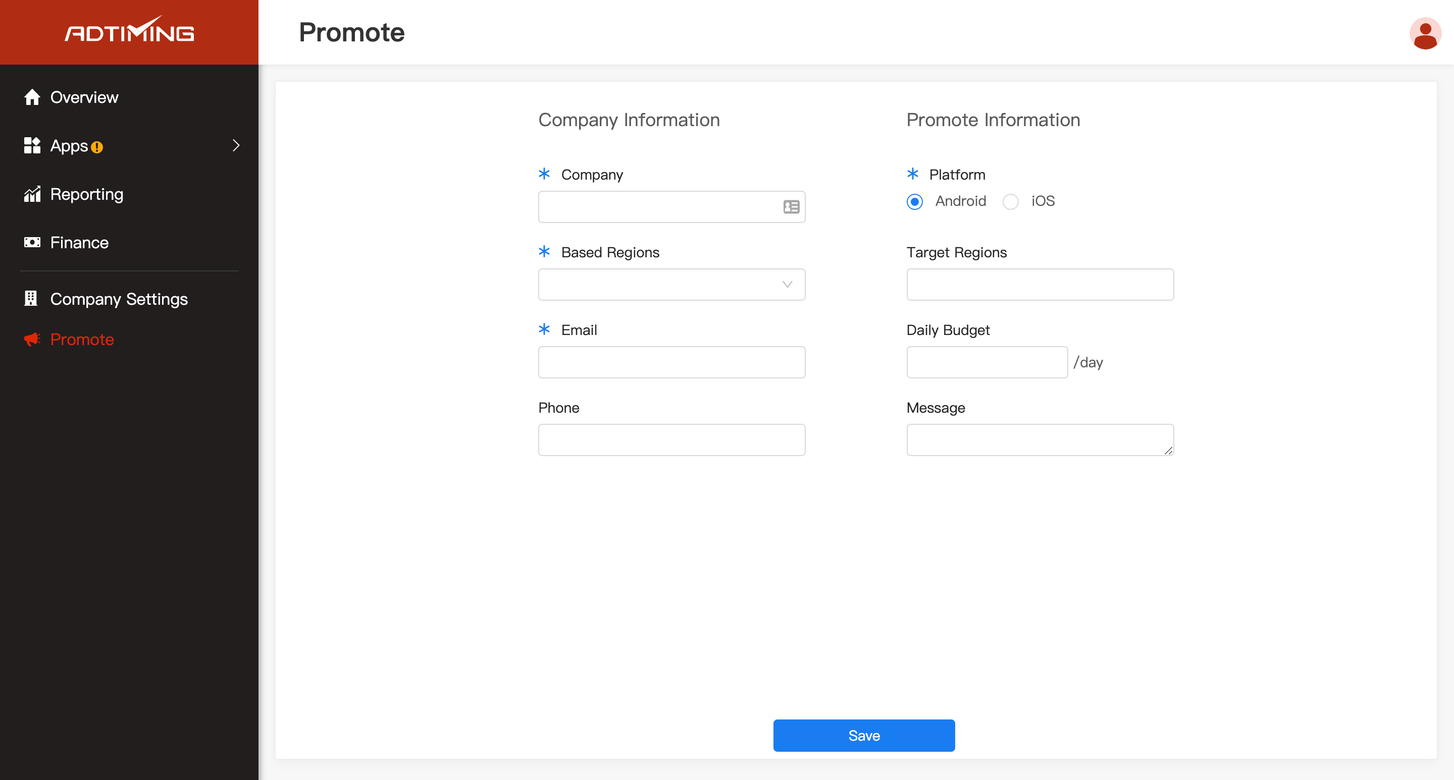 Sign Up – Help Center-OpenMediation