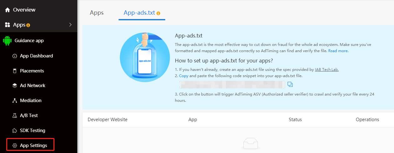 How to set up an app-ads.txt file for your app? – Help Center-OpenMediation