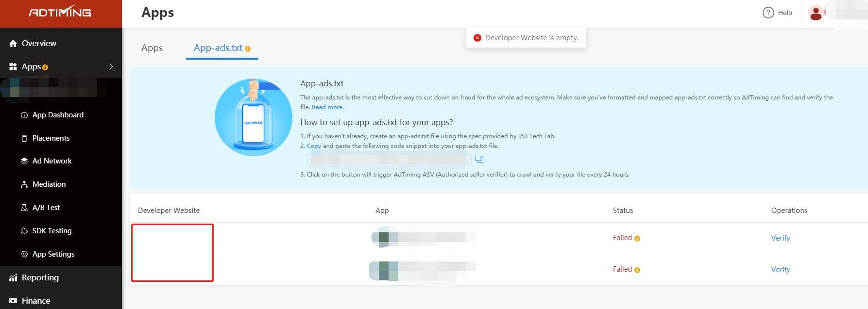 How to set up an app-ads.txt file for your app? – Help Center-OpenMediation