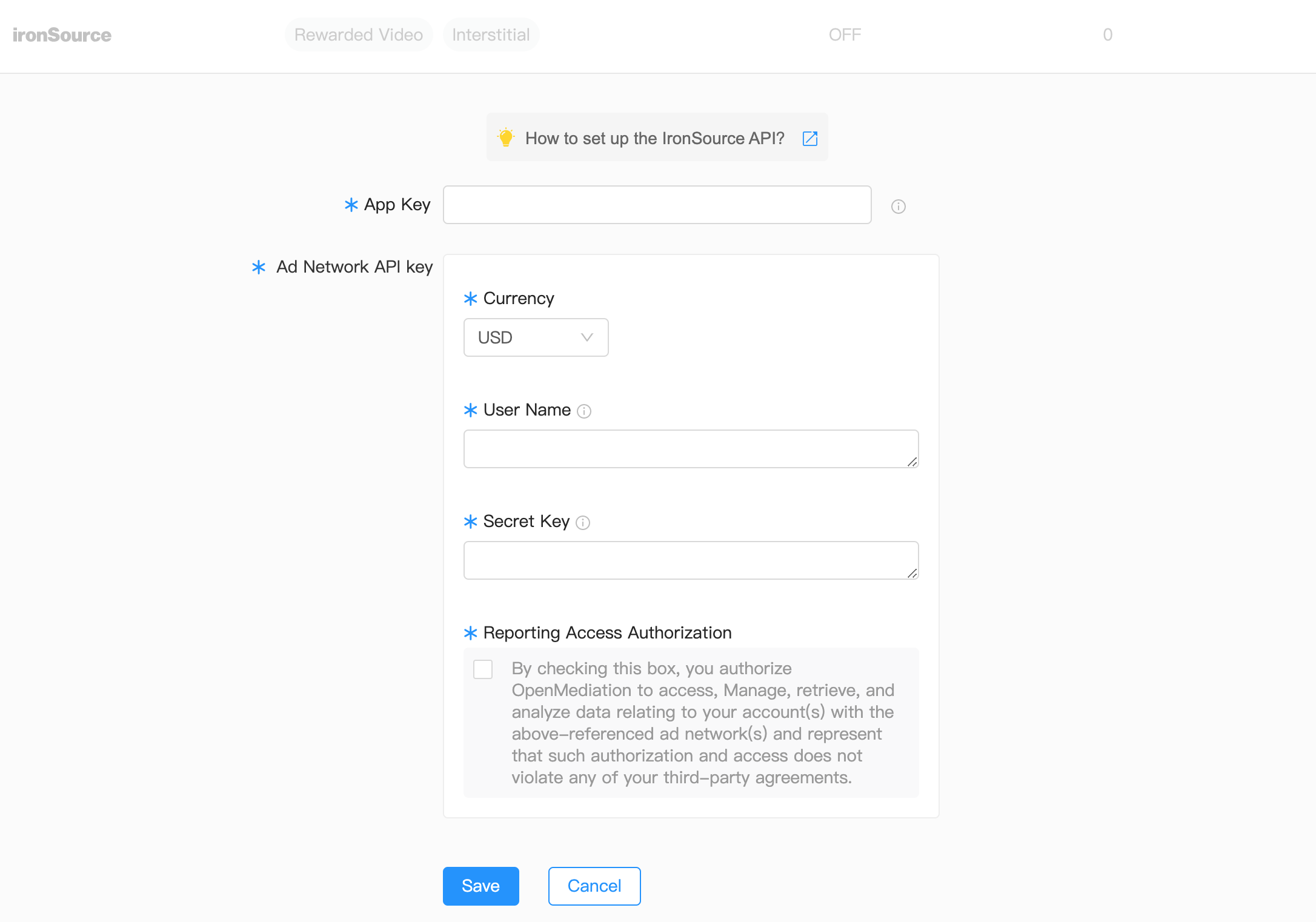 ironSource – Help Center-OpenMediation